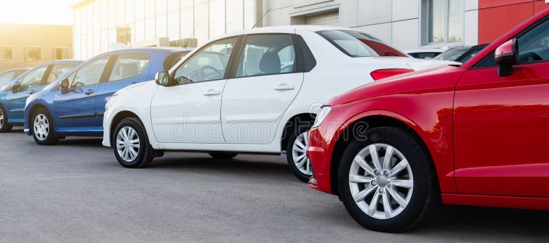 Used car sales stock photo. Image of market, transportation - 186326032