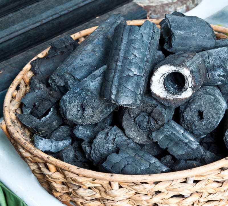 Used Coal from the Burning Fire Stock Image - Image of industry ...