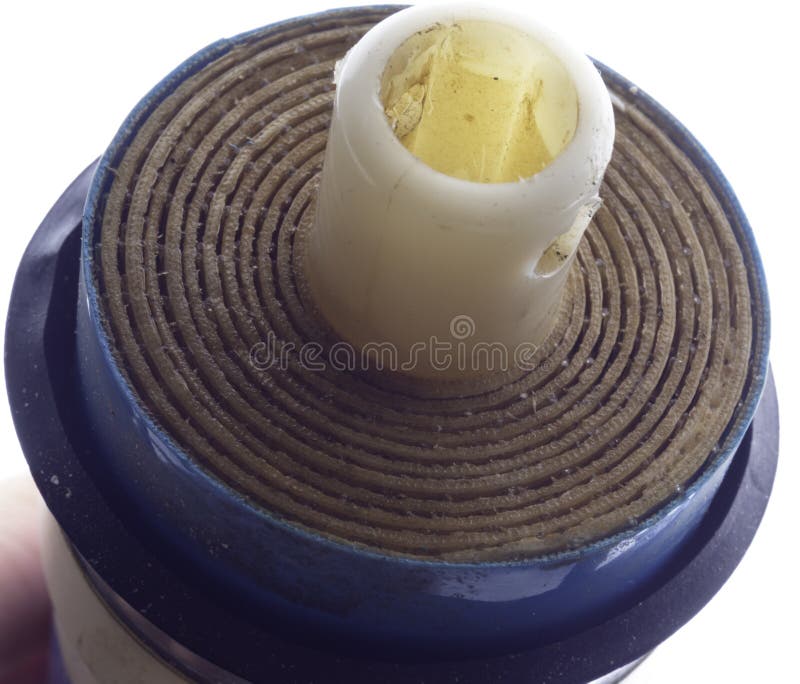 Used Dirty Water Filter Home From Drinking Water Systems Stock Image ...