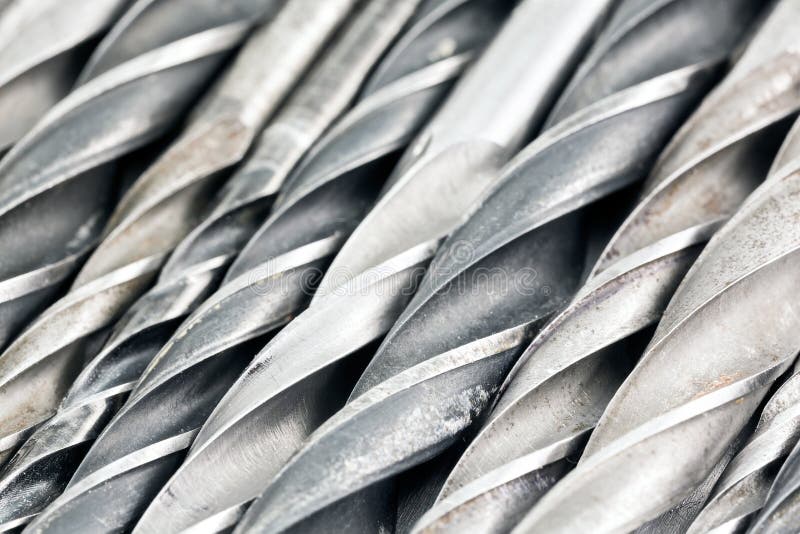 Used drill bits background stock image. Image of used - 53015911