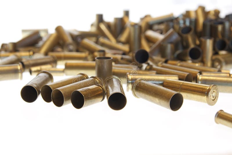 Brass Cartridge stock photo. Image of used, cartridges - 13060142