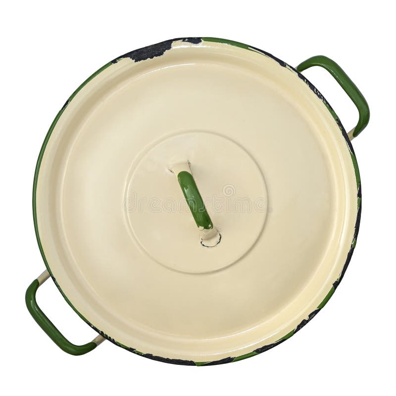 Used enamel cooking pot stock photo. Image of used, metal - 299326586