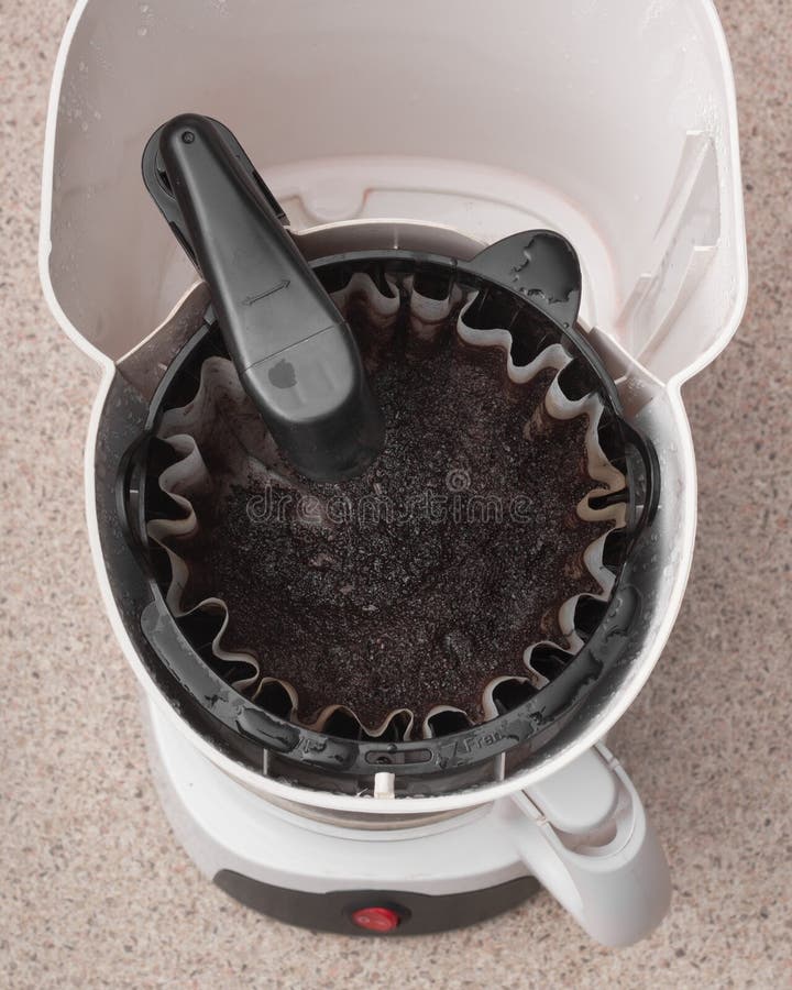 Used Coffee Filter editorial image. Image of used, ground - 219445790
