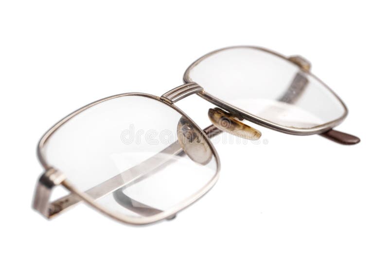 Used glasses stock image. Image of broken, lens, nerd - 39689077