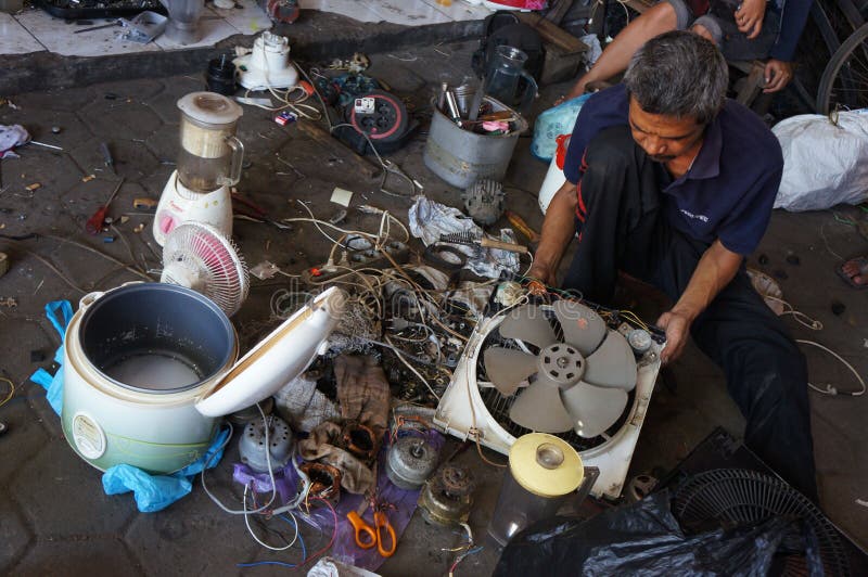 Used goods editorial stock photo. Image of traders, indonesia - 41821538
