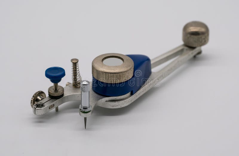 Used Lettering Set Isolated on White Background. Vintage Architectural ...