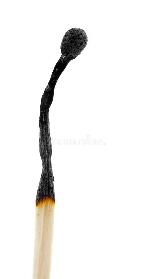 One Used Match and Many New Matches Stock Photo - Image of object, burn ...