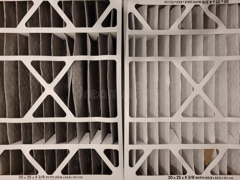 Used and New Unused Air Filters Stock Image - Image of used, filters ...