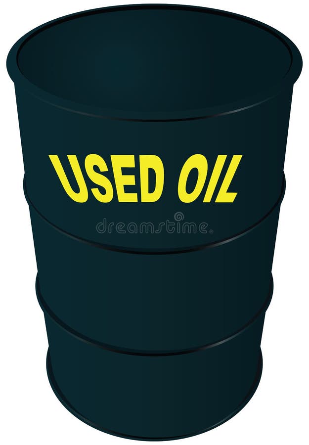 Used oil stock vector. Illustration of metal, toxic, blue - 28918215