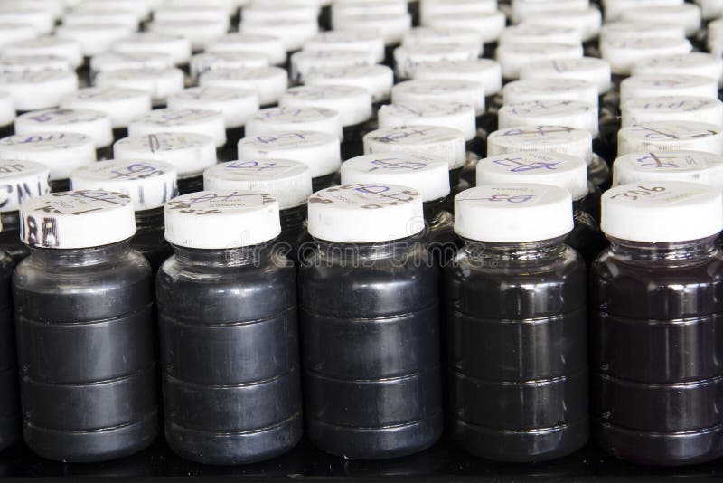 Used oil samples stock image. Image of disposable, chemistry - 2824467