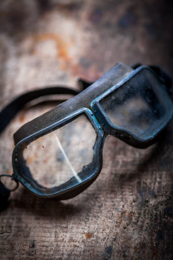 Used old goggles stock photo. Image of safety, goggles - 70337006
