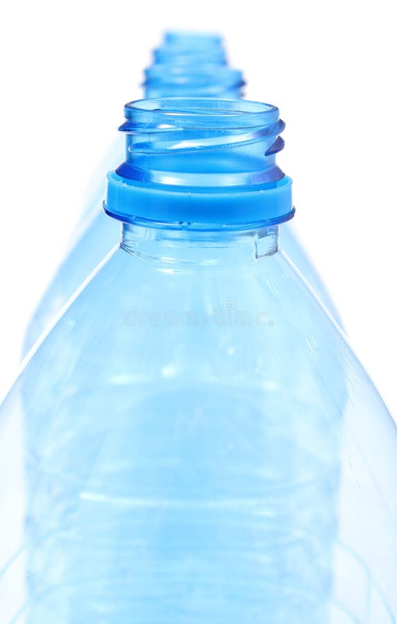 Used Plastic Bottles of Mineral Water Stock Image - Image of bottle ...