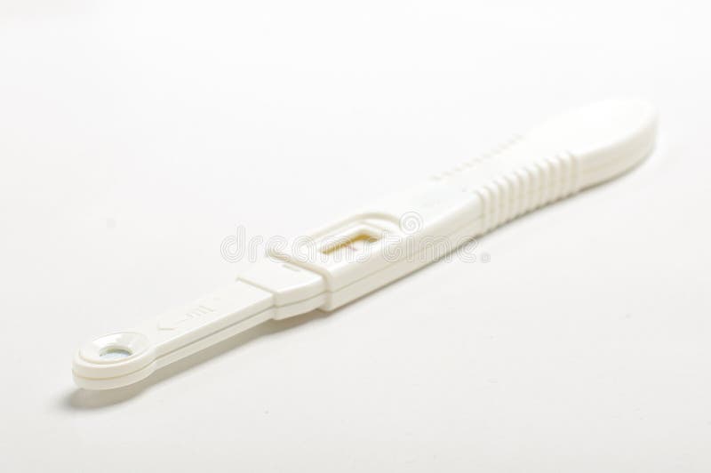 Used Pregnancy Test Cartridge Stock Photo - Image of medical, planning ...