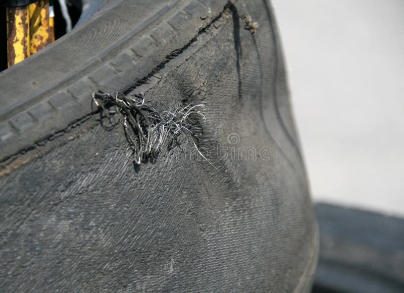 Used racing tire stock image. Image of activity, racing - 16140853