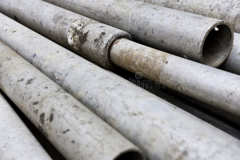 Rusted Old Industrial Pipes Stock Image - Image of rust, round: 125968125