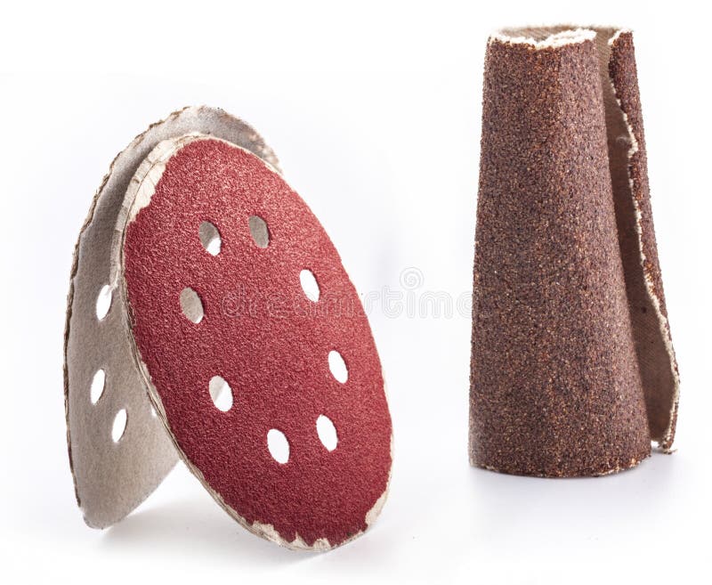 Used sandpaper stock image. Image of abrade, decorate - 24858089