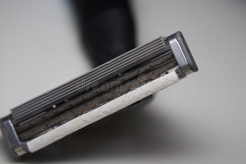Razor blade stock photo. Image of equipment, macro, closeup - 144021618