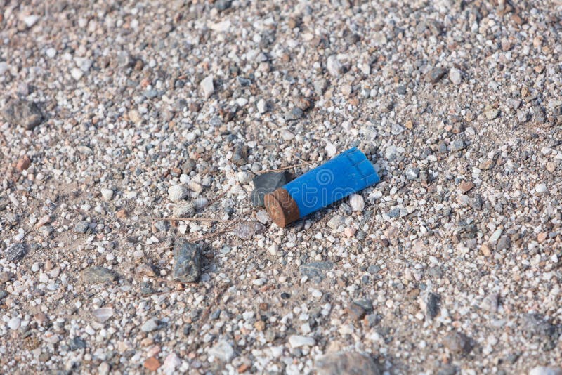 Used shotgun shell stock photo. Image of shot, ammunition - 102927440