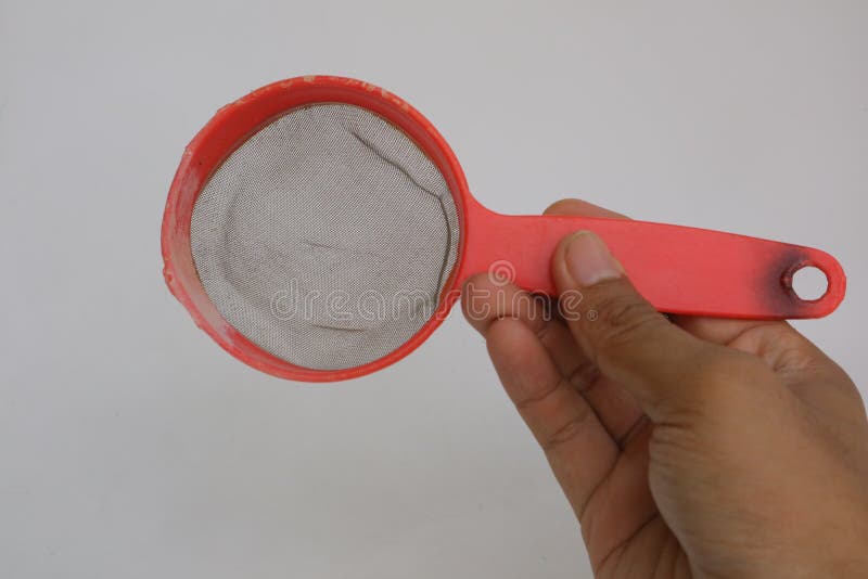 Used simple red tea filter stock image. Image of healthy - 239603431