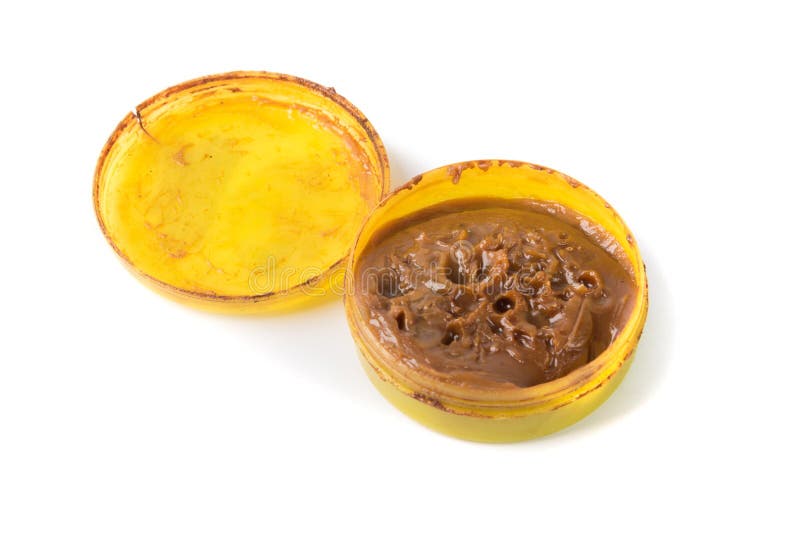 Used Solder Wax on White Background Stock Image - Image of engineer ...