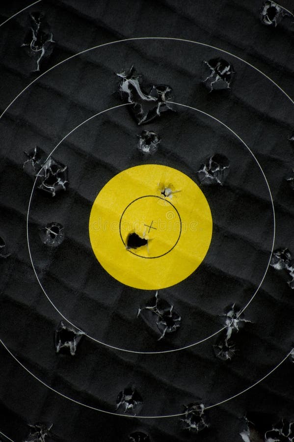 Used Target stock image. Image of sport, accuracy, yellow - 12081569