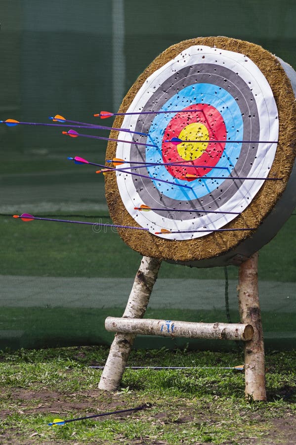 Used target stand stock image. Image of impact, shoot - 61134823