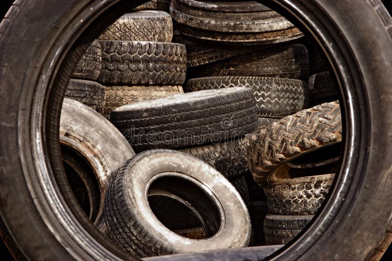 Tire Landfill stock image. Image of tires, wheels, waste - 3686823