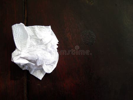 Used tissue paper stock photo. Image of junk, tissue - 21996560
