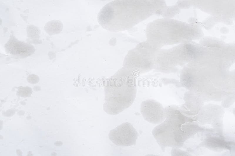 Used White Paper with Oil Stain Stock Photo - Image of dots, dirty ...