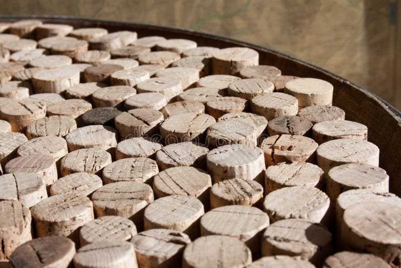 Used wine corks collection stock image. Image of strips - 31276479