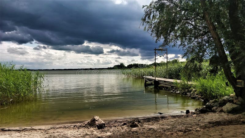 Usedom beach in Germany stock image. Image of nature - 203629793