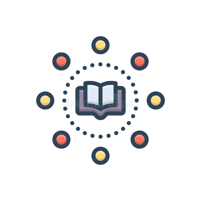 Color Illustration Icon for Useful, Book and Interesting Stock Vector ...