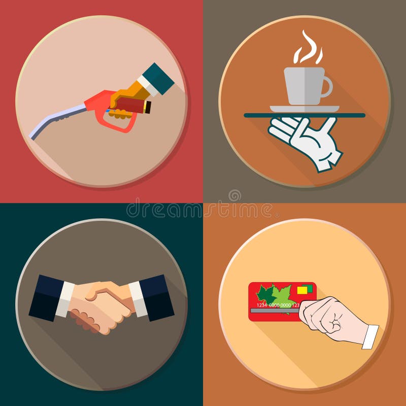 Useful icons stock vector. Illustration of flat, salon - 63198609