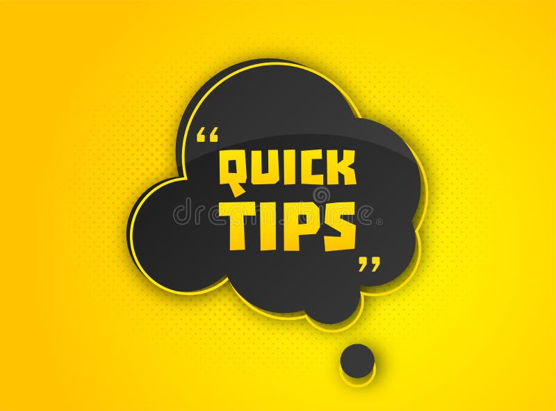 Useful Quick Tip. Trick Suggesting Advice and Help Stock Vector ... Useful Quick Tip. Trick Suggesting Advice and Help Stock Vector ...