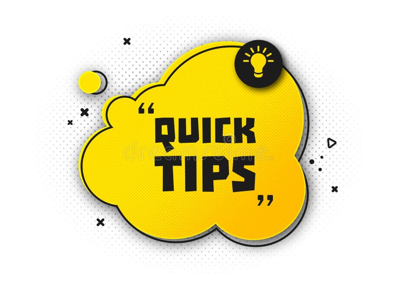 Useful Quick Tip. Trick Suggesting Advice and Help Stock Vector ... Useful Quick Tip. Trick Suggesting Advice and Help Stock Vector ...