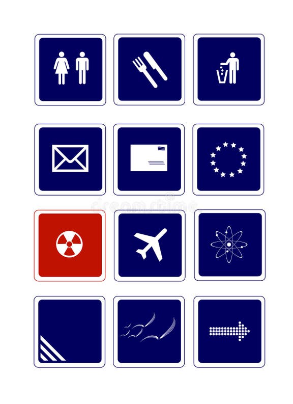 Useful signs stock vector. Illustration of vector, point - 376255