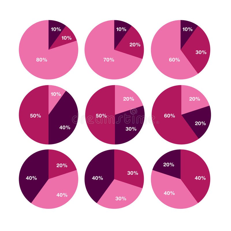 Simple business pie chart stock vector. Illustration of increase ...