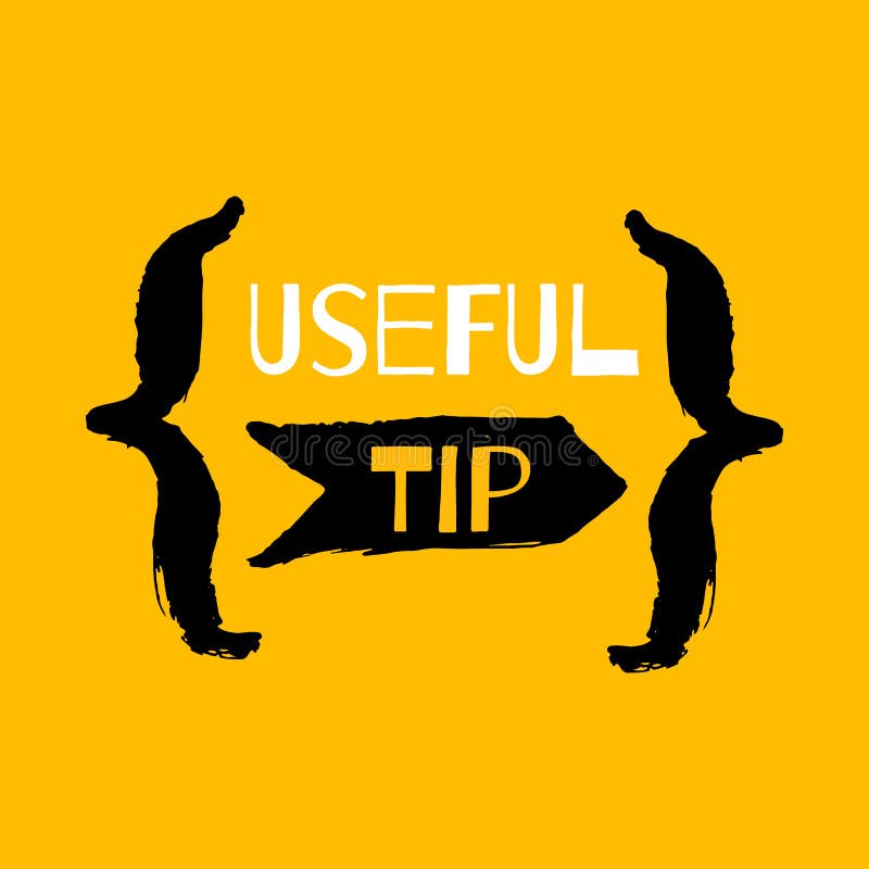 USEFUL Tip in Grunge Style. Education Idea Vector Concept Set. Business ... USEFUL Tip in Grunge Style. Education Idea Vector Concept Set. Business ...