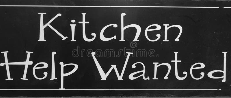 An Useful Tips Kitch Help Wanted Stock Image - Image of missed, symbol ...