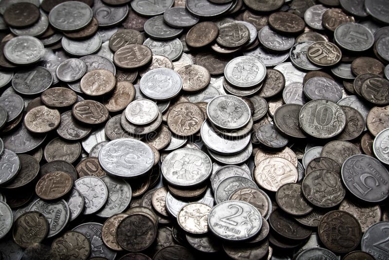 Useless coins stock photo. Image of throw, inflation - 51368450