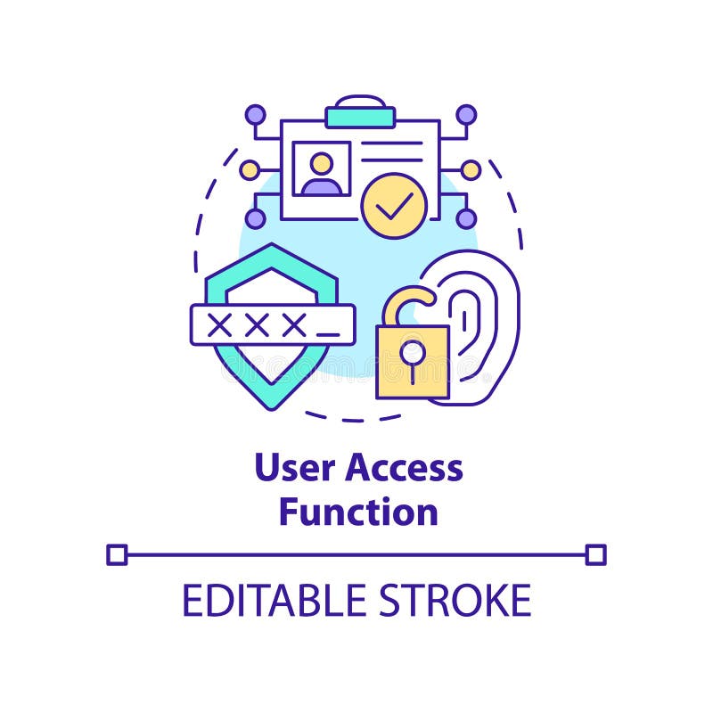 User Access Management Stock Illustrations – 4,134 User Access ...