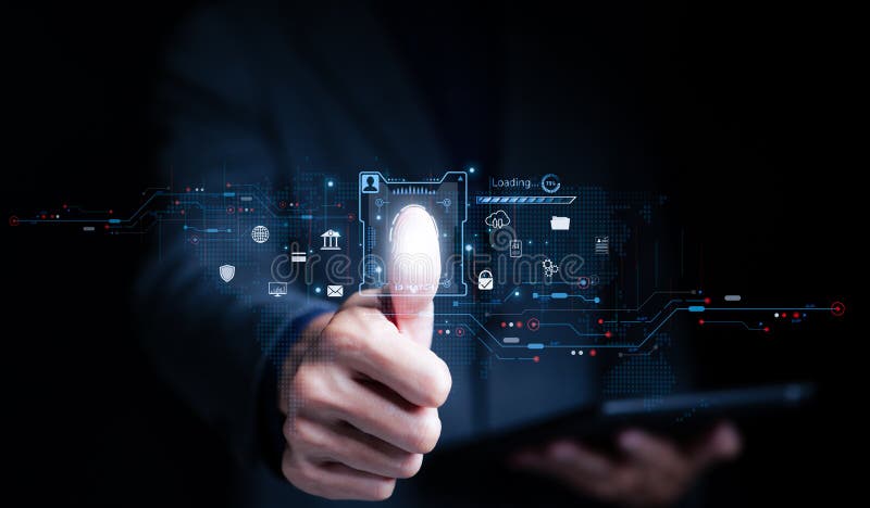 User Authentication System with on Virtual Screen Fingerprint Scanning ... User Authentication System with on Virtual Screen Fingerprint Scanning ...