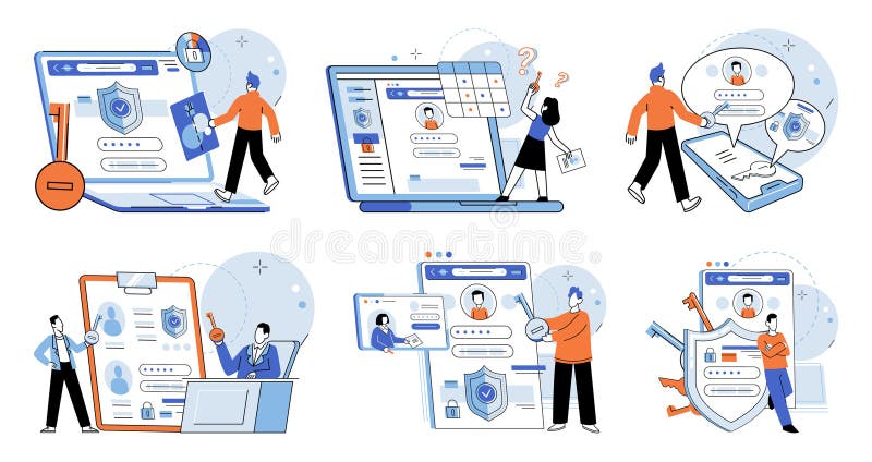 Accounts Authorization Stock Illustrations – 154 Accounts Authorization ...