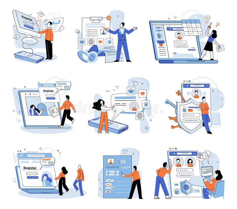 Accounts Authorization Stock Illustrations 69 Accounts Authorization