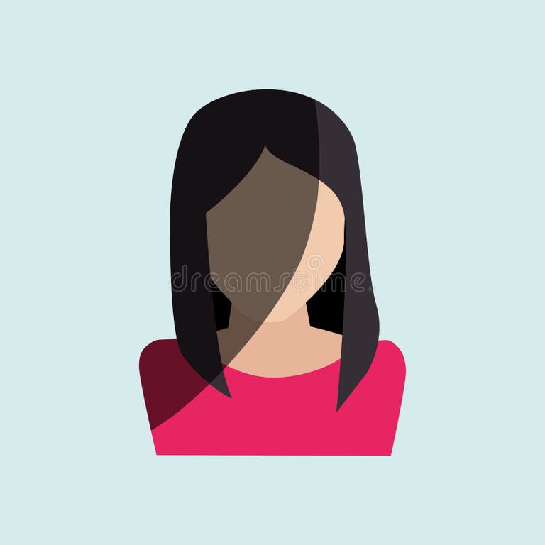 User avatar design stock illustration. Illustration of face - 70973160