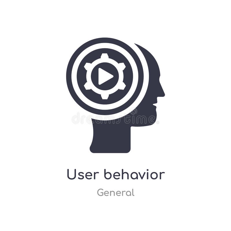 User Behavior Icon. Isolated User Behavior Icon Vector Illustration ...