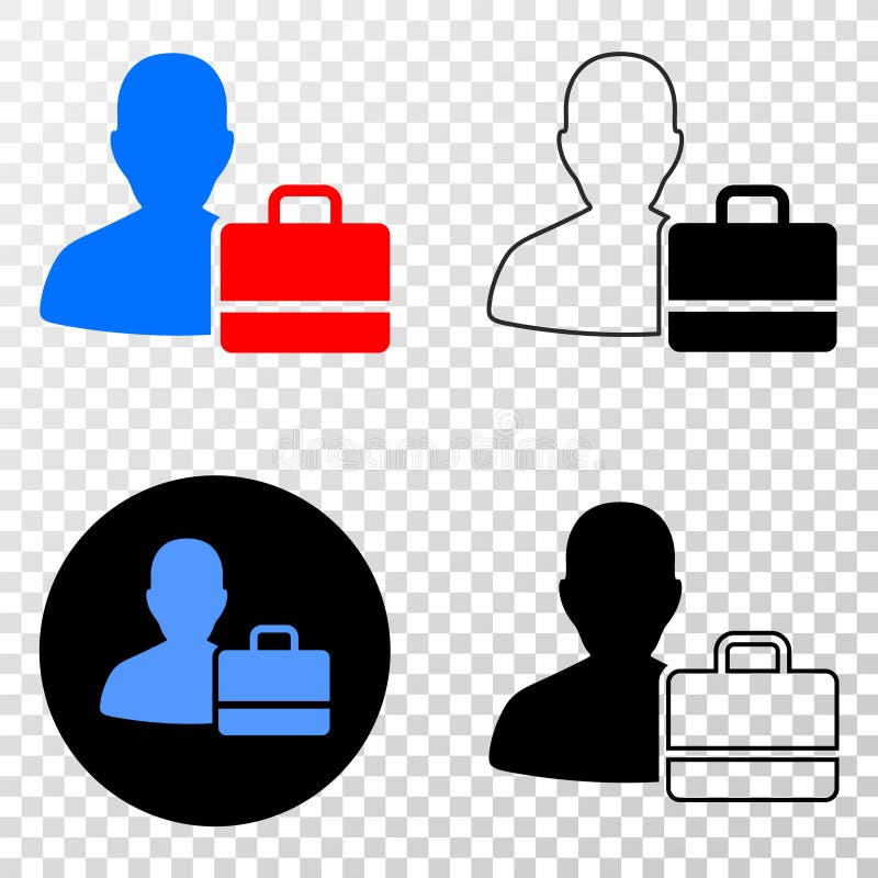 User Case Vector EPS Icon with Contour Version Stock Vector ...