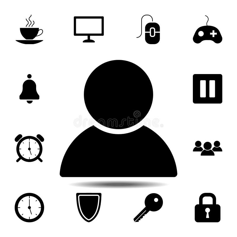 User, Client, Utilizer Icon. Simple Glyph Vector Element of Web ...