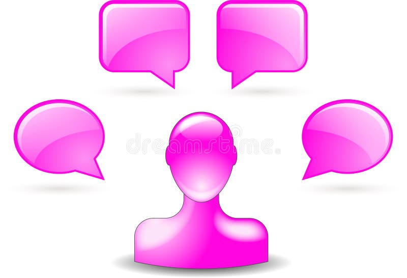 User Comments by Buddy Icon Stock Vector - Illustration of friendship ...
