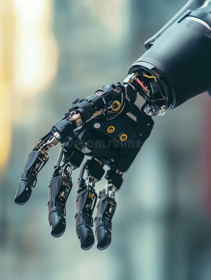 Dynamic Demonstration of a Prosthetic Arm in Use with a Futuristic ...